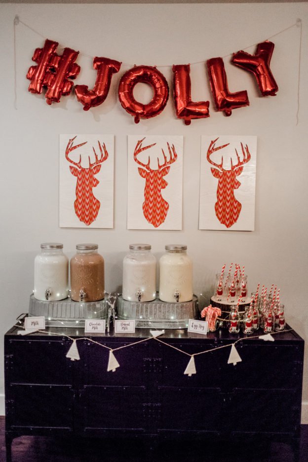 Cookies and Milk Santa Christmas Party - Kelsey Bang