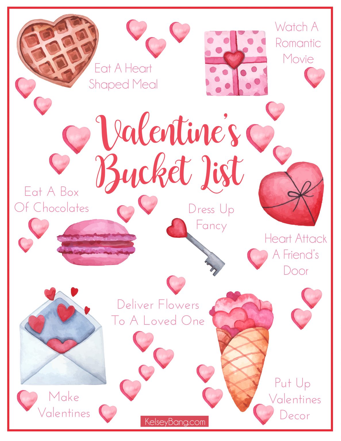 Valentine's Bucket List - Kelsey Bang