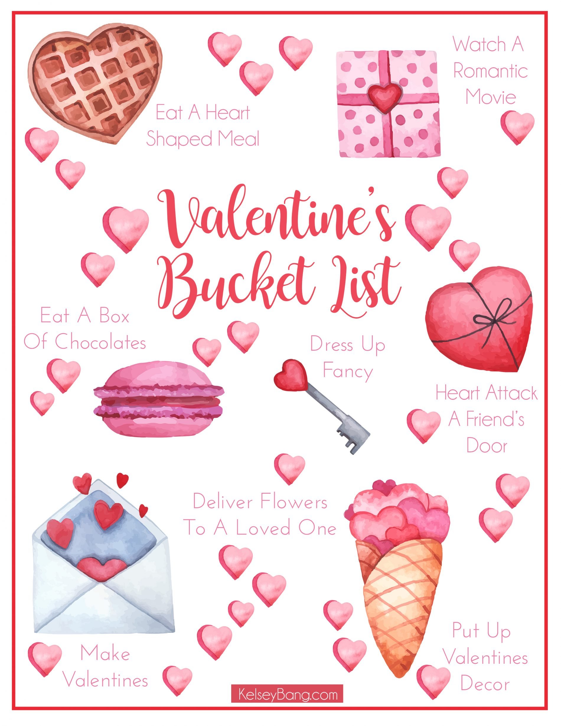 Valentine's Bucket List - Kelsey Bang