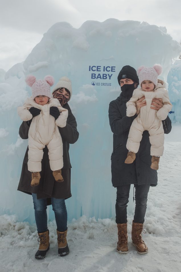 How To Do The Ice Castles With Toddlers - Kelsey Bang