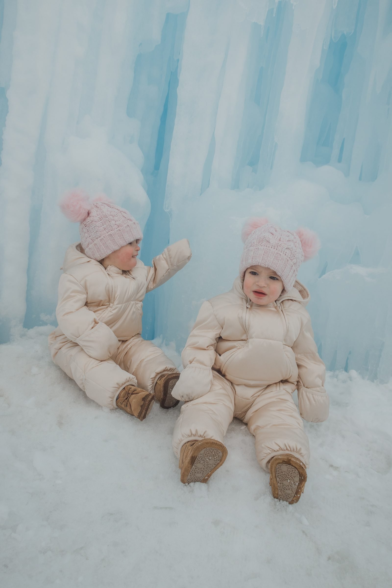 How To Do The Ice Castles With Toddlers - Kelsey Bang