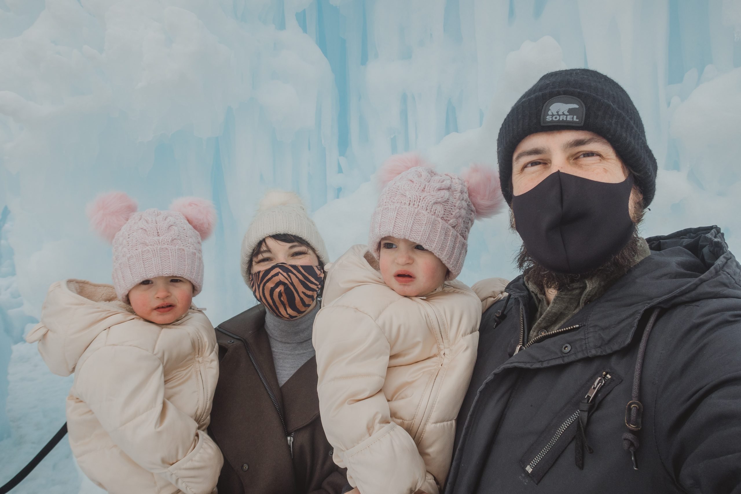 How To Do The Ice Castles With Toddlers | Kelsey Bang