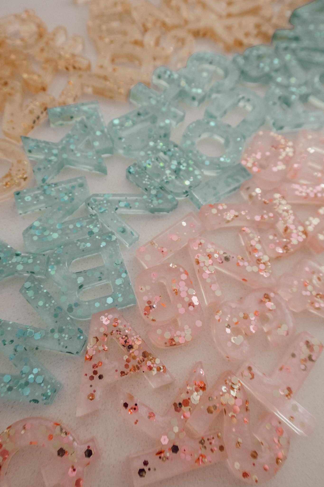 How To Make Resin Alphabet Letters + Tips & Tricks - Kelsey Bang